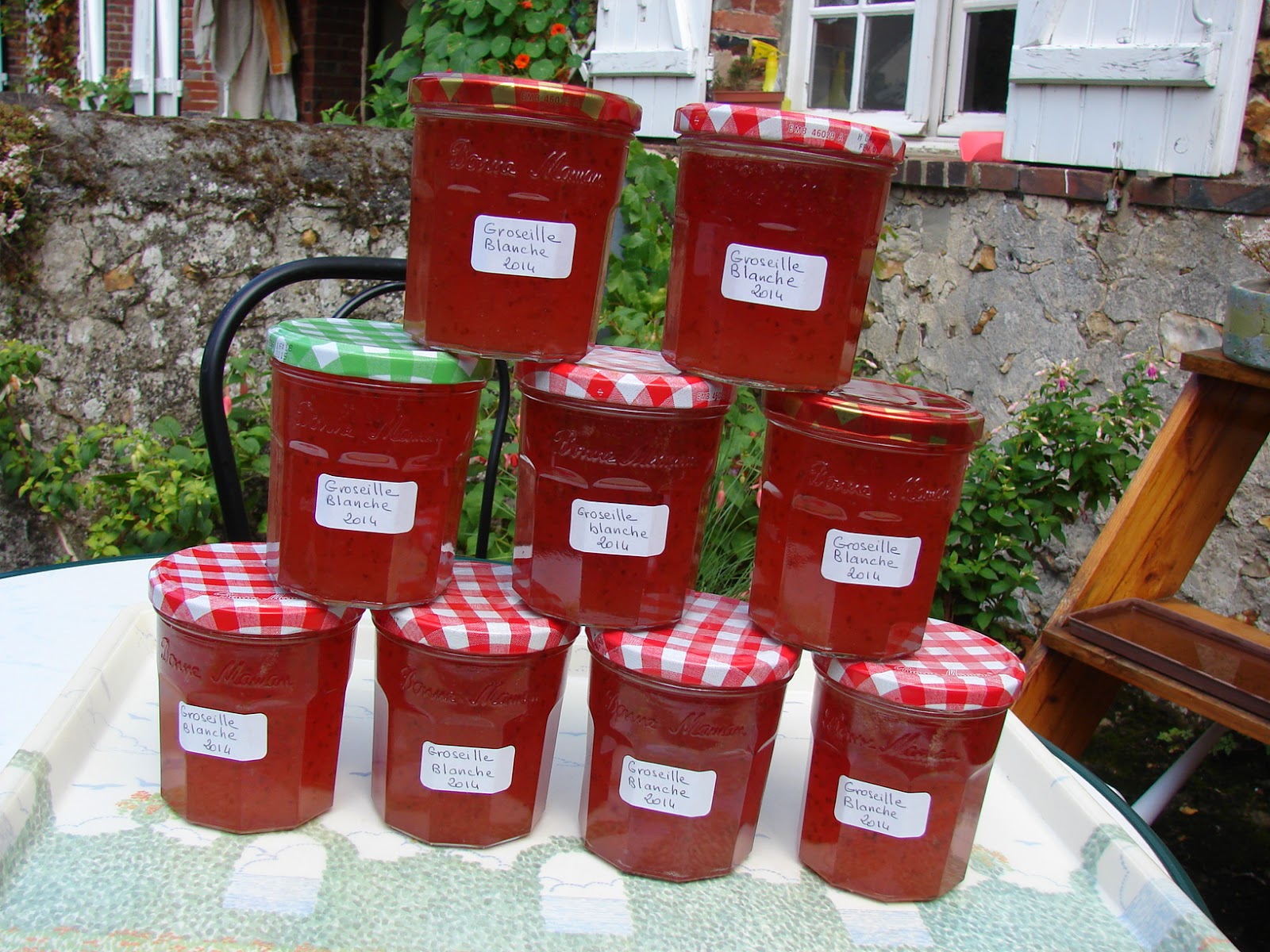Jardin à quatre mains: Confiture de groseille