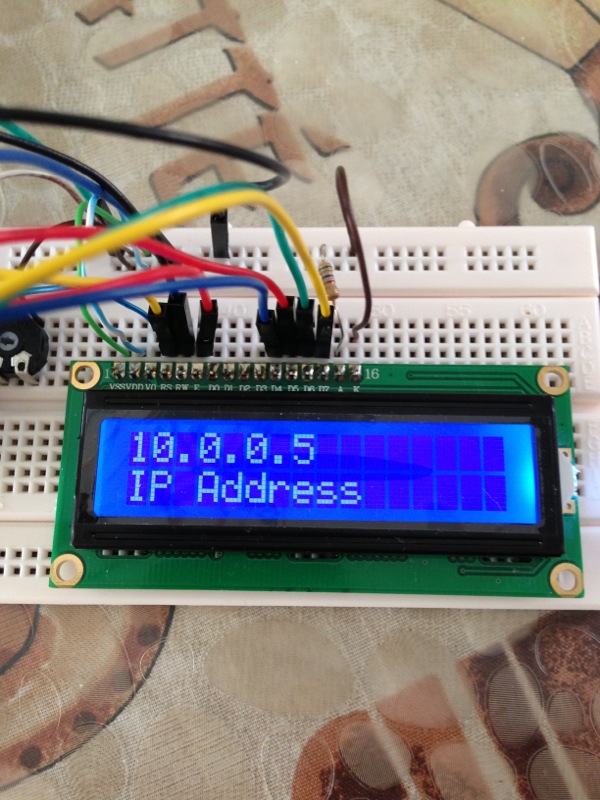 ChrisHWentzel: Raspberry PI 16X2 LCD