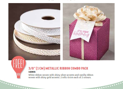 Satomi Wellard: Perfect Combo - SAB Metallic Ribbon Combo Pack and Gold ...