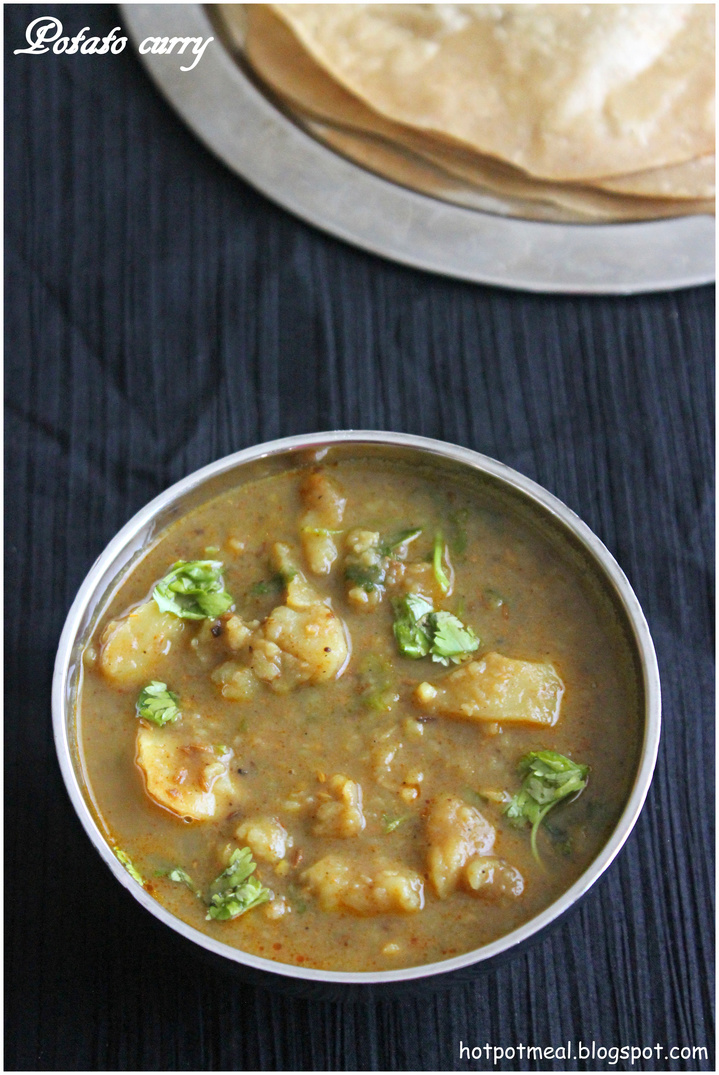 Hot pot cooking: Potato curry
