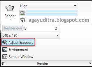 Aga Yuditra Blog: Tutorial Realistic Render Menggunakan AutoCAD 3D