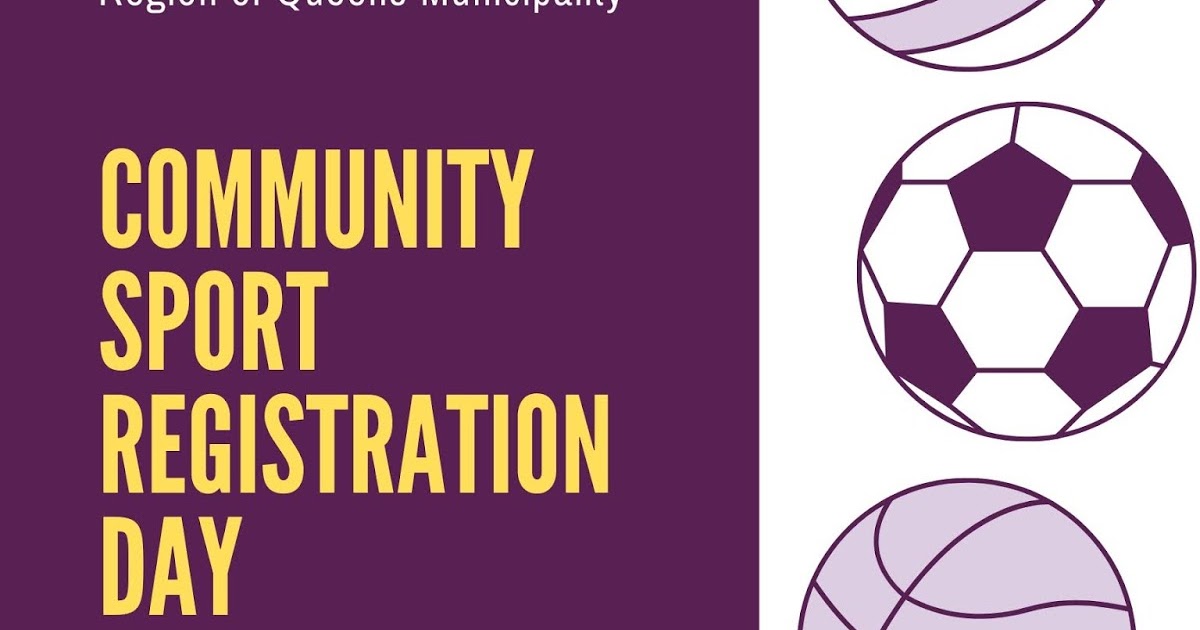 Queens County Community: Community Sport Registration Day April 25th @6 ...