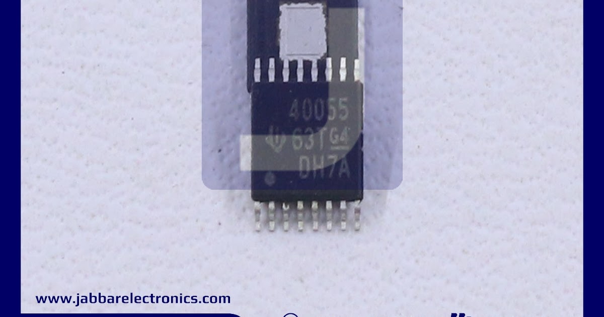 JUAL IC 40055 SMD ~ Distributor Komponen Elektronika