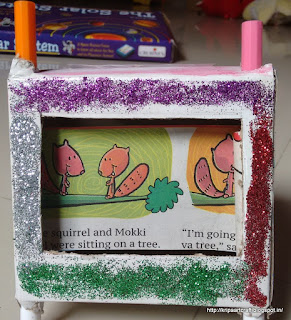 Art and Craft: How to make a cardboard box TV