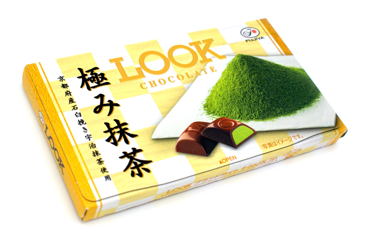 Look chocolate: Matcha