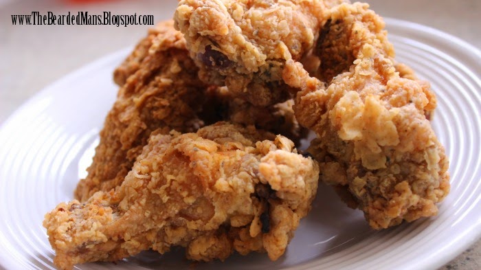 Life with TheBeardedMan: Easy Crunchy Fried Chicken Recipe.