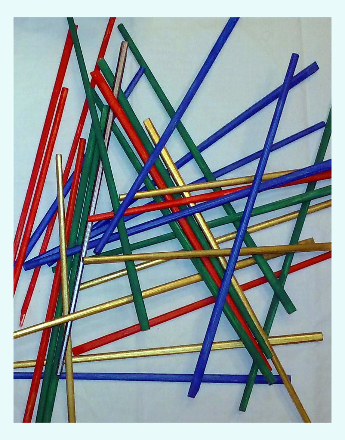 Pocket Change Charm: Recycled Pick Up Sticks