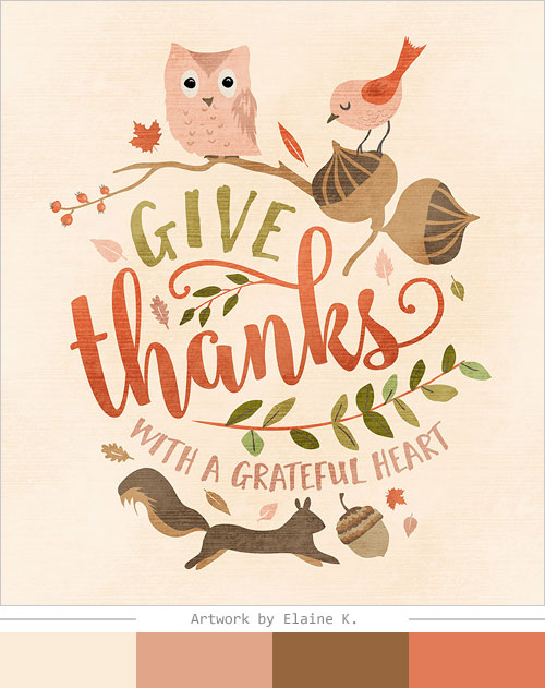 Happy Thanksgiving Owl