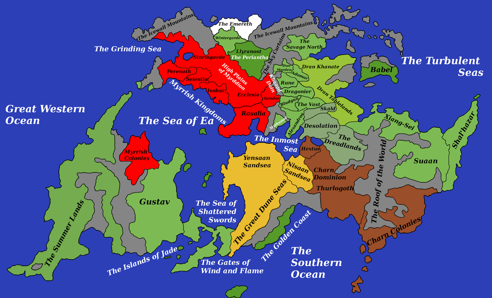 101 Untold Tales: Tenebrae Map-Rough