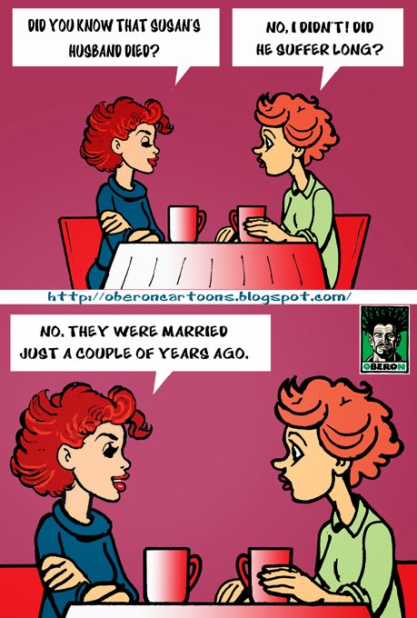 OBERON CARTOONS: Chit chat