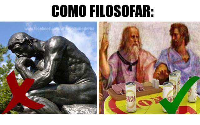 Memes - Como filosofar corretamente | Imago História