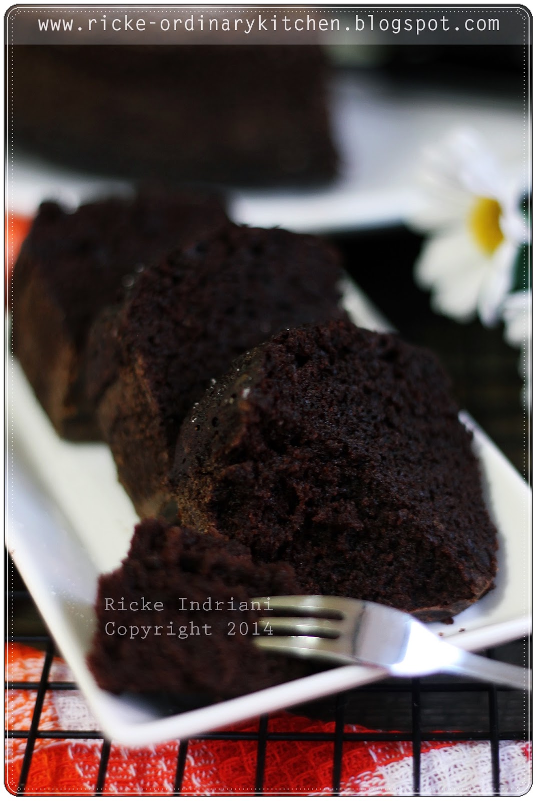 Just My Ordinary Kitchen...: SIMPLE STEAMED CHOCOLATE CAKE