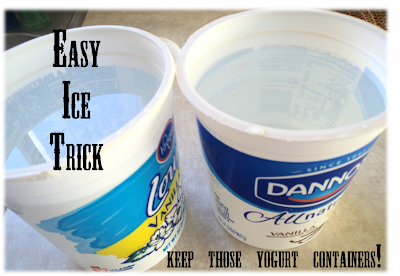 On Mommying: Way cool trick for making ice...