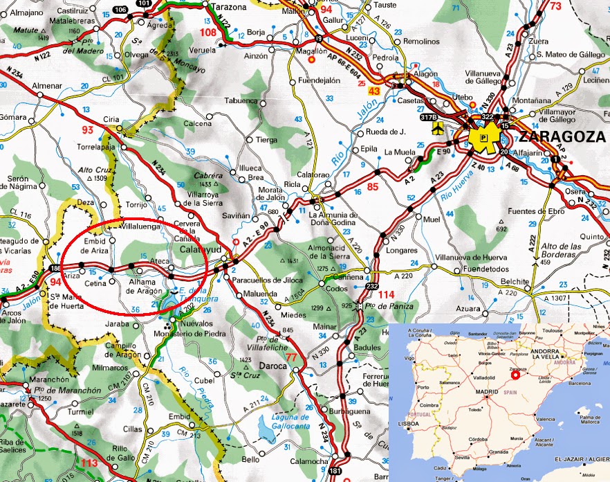 El país que nunca se acaba: Alhama de Aragón, de baños termales y ...