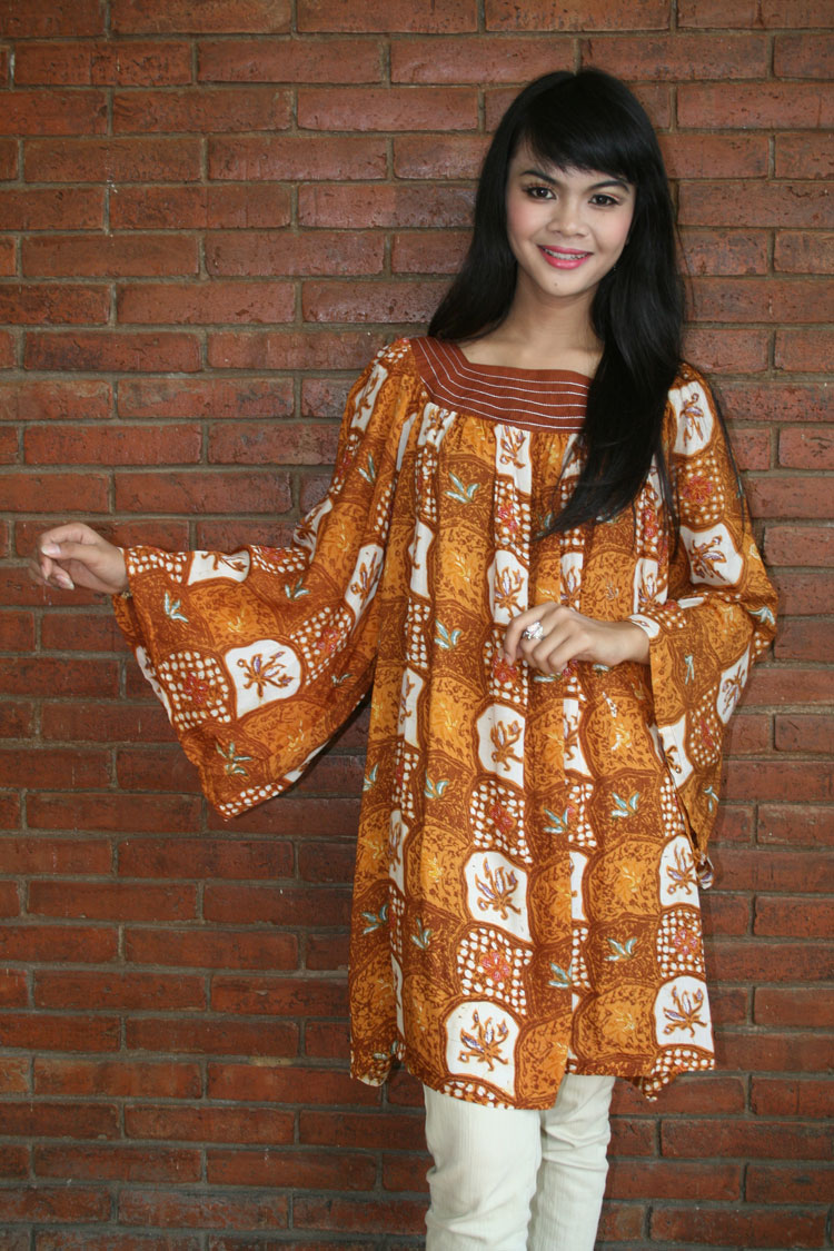 Woman In Uniform: Woman With Batik