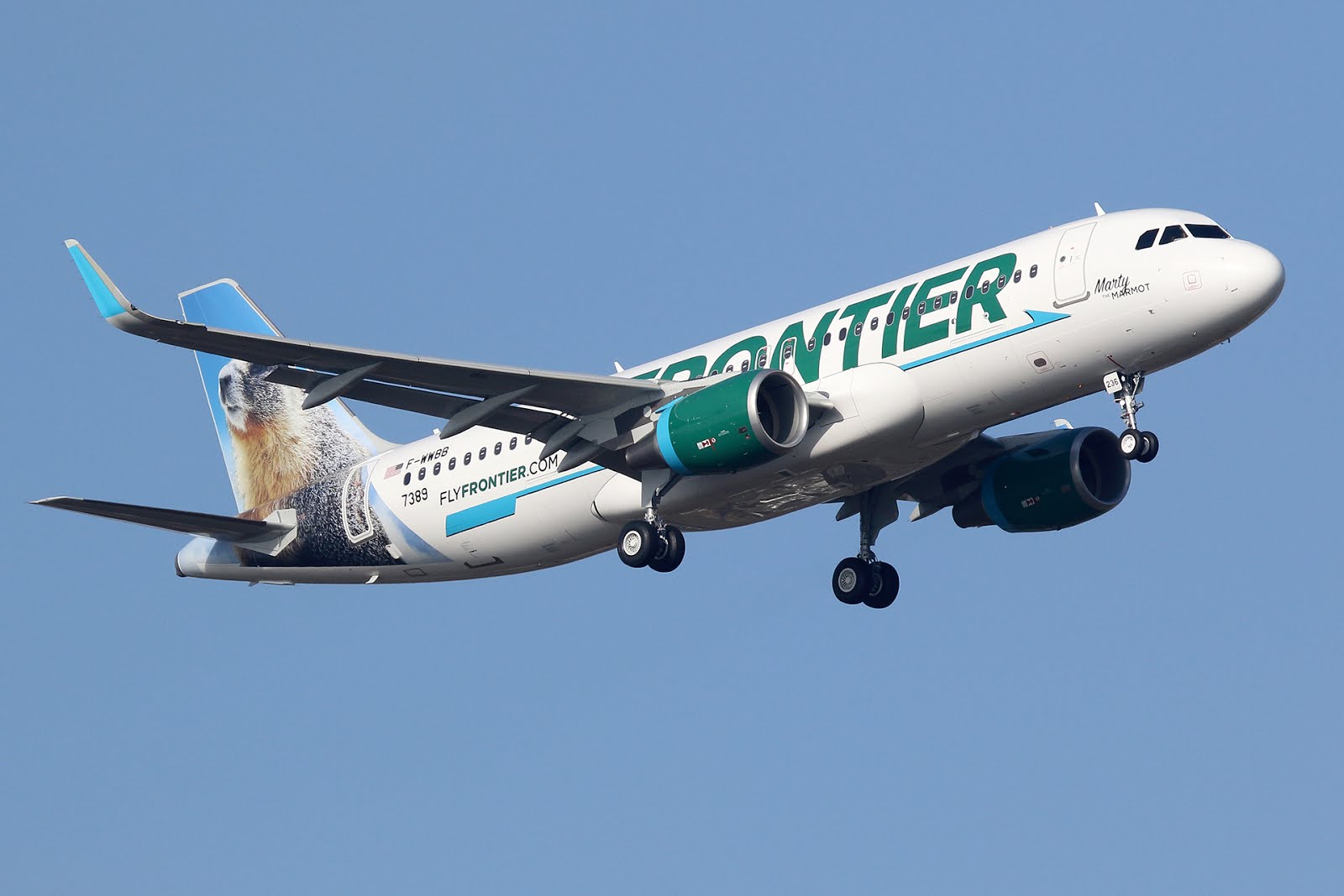 Flyingphotos Magazine News: FRONTIER - A320-200Neo - F-WWBB