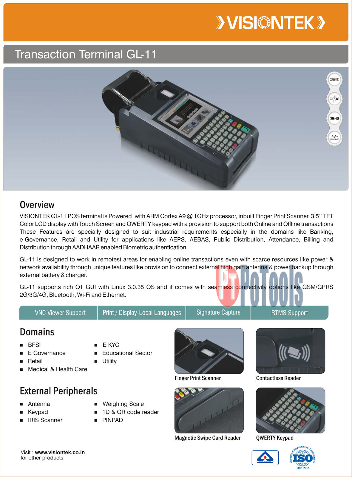 Visiontek GL-11 POS Terminal Overview and Configuration [RICT Device]