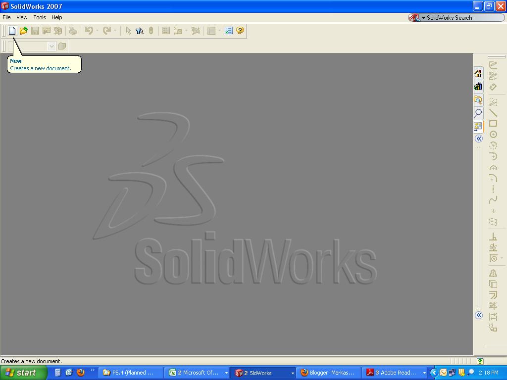 Tutorial Solidworks: Memulai Solidworks