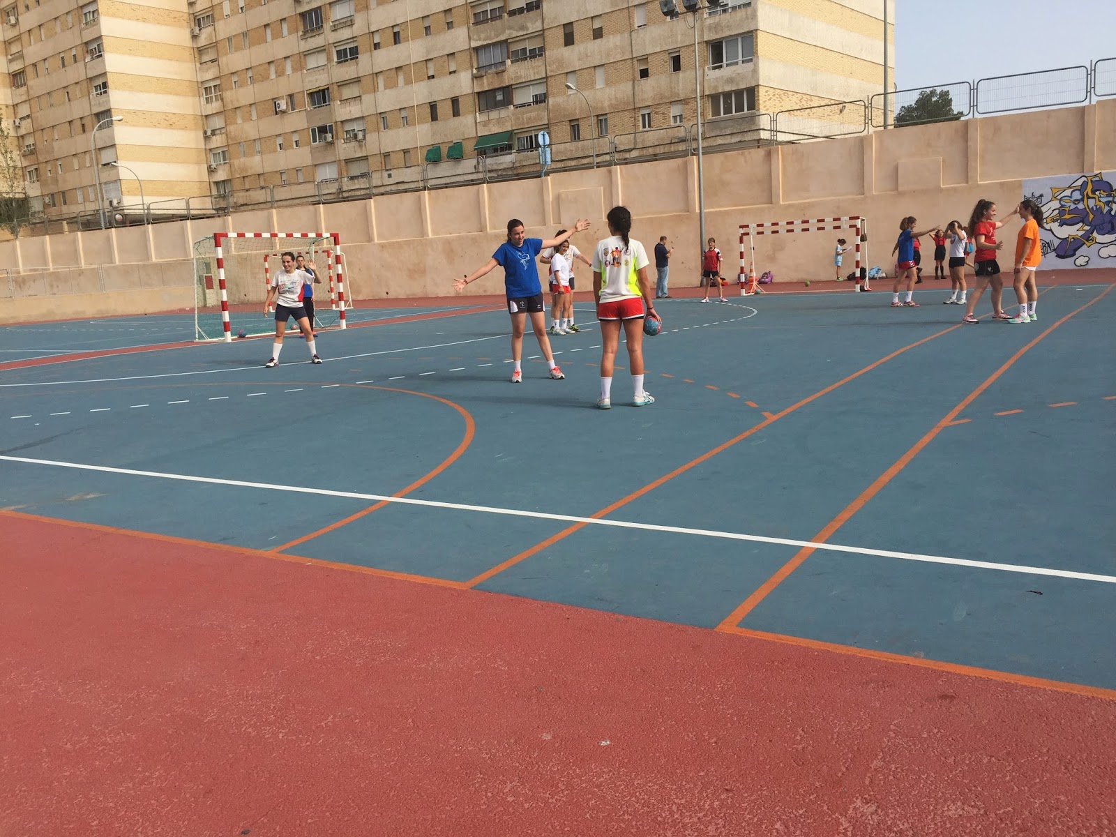 Initiation Handball: 3:2:1 Defense