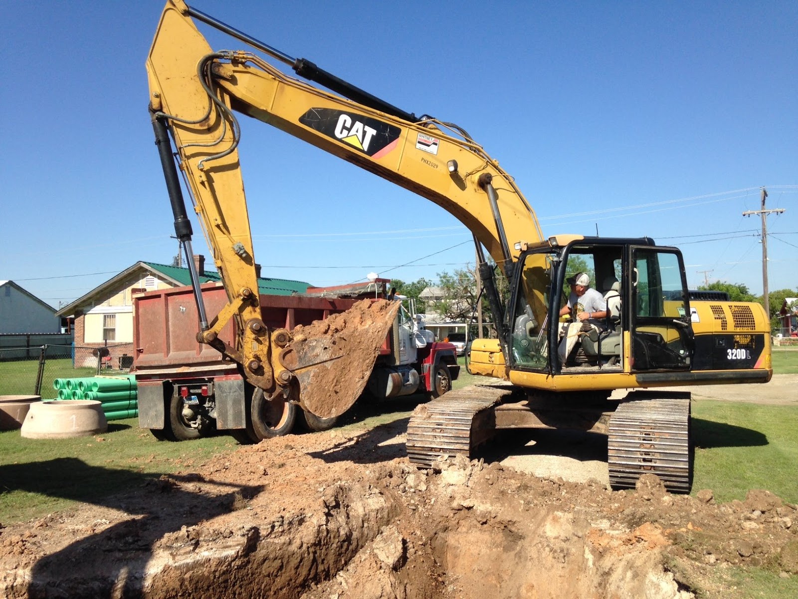 Roscoe Hard Times: City Sewer Line Upgrade Begins