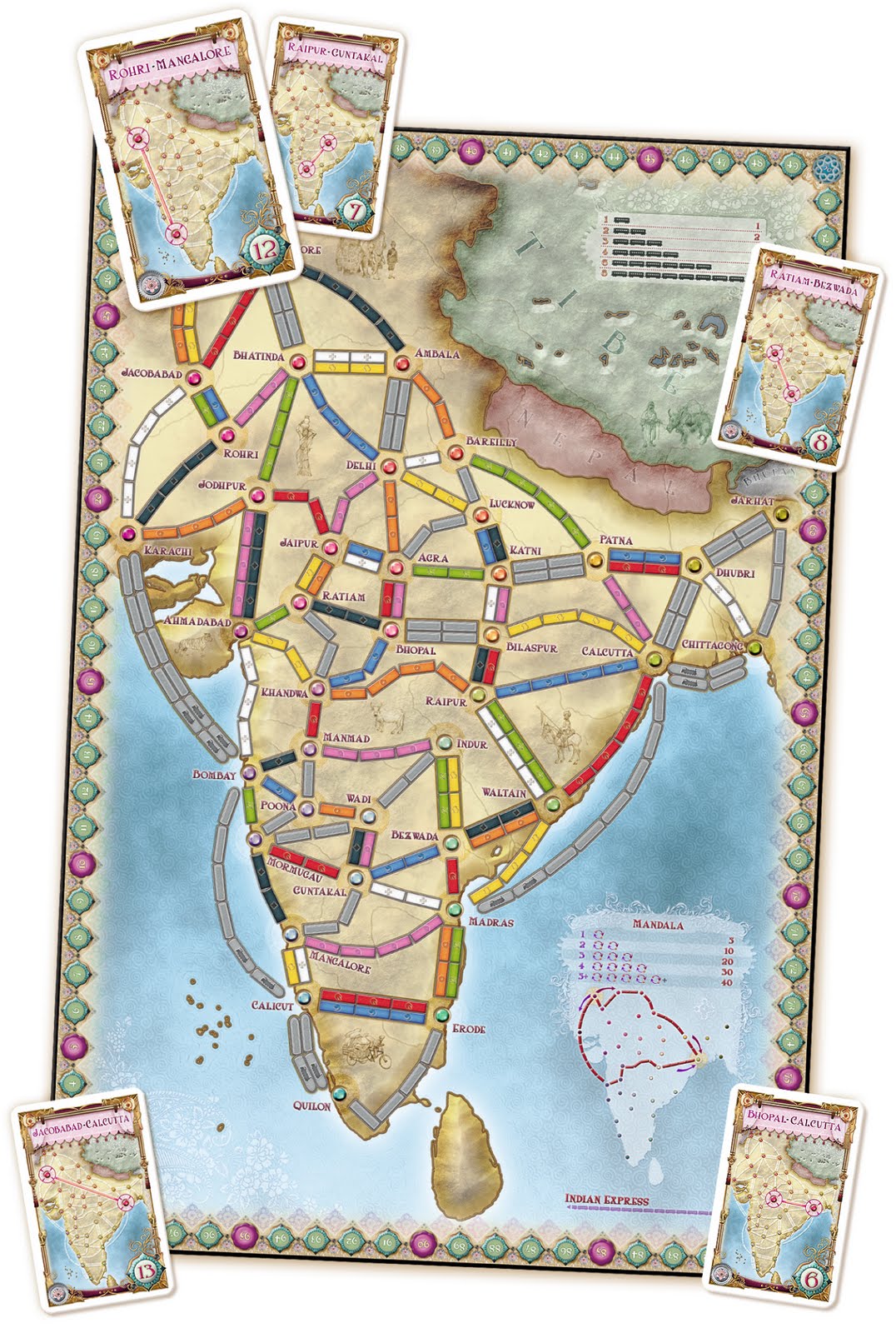 Death of Monopoly: The new Ticket to Ride maps!
