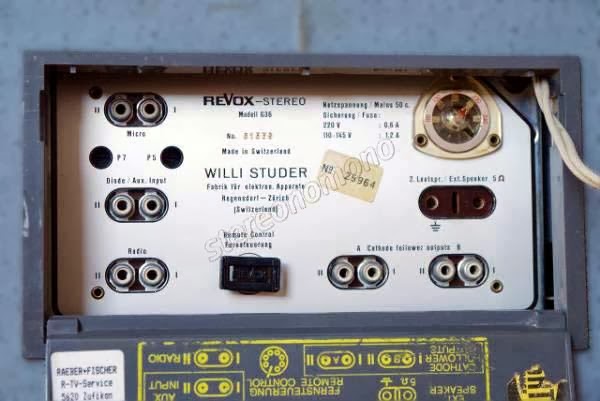 stereonomono - audio Hi Fi Compendium - 14 years on-line: Revox G 36