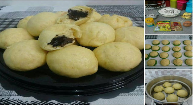 Resep Bakpao Mini atau Roti Pawa Makassar Isian Coklat dan Keju | Resep ...