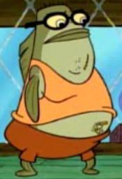 Fikry in The Web: Tokoh Figuran di Spongebob Squarepants
