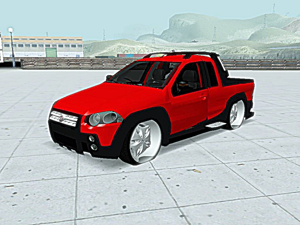 Tuning GTA SAN: Fiat Strada Adventure Locker Edit Trovao