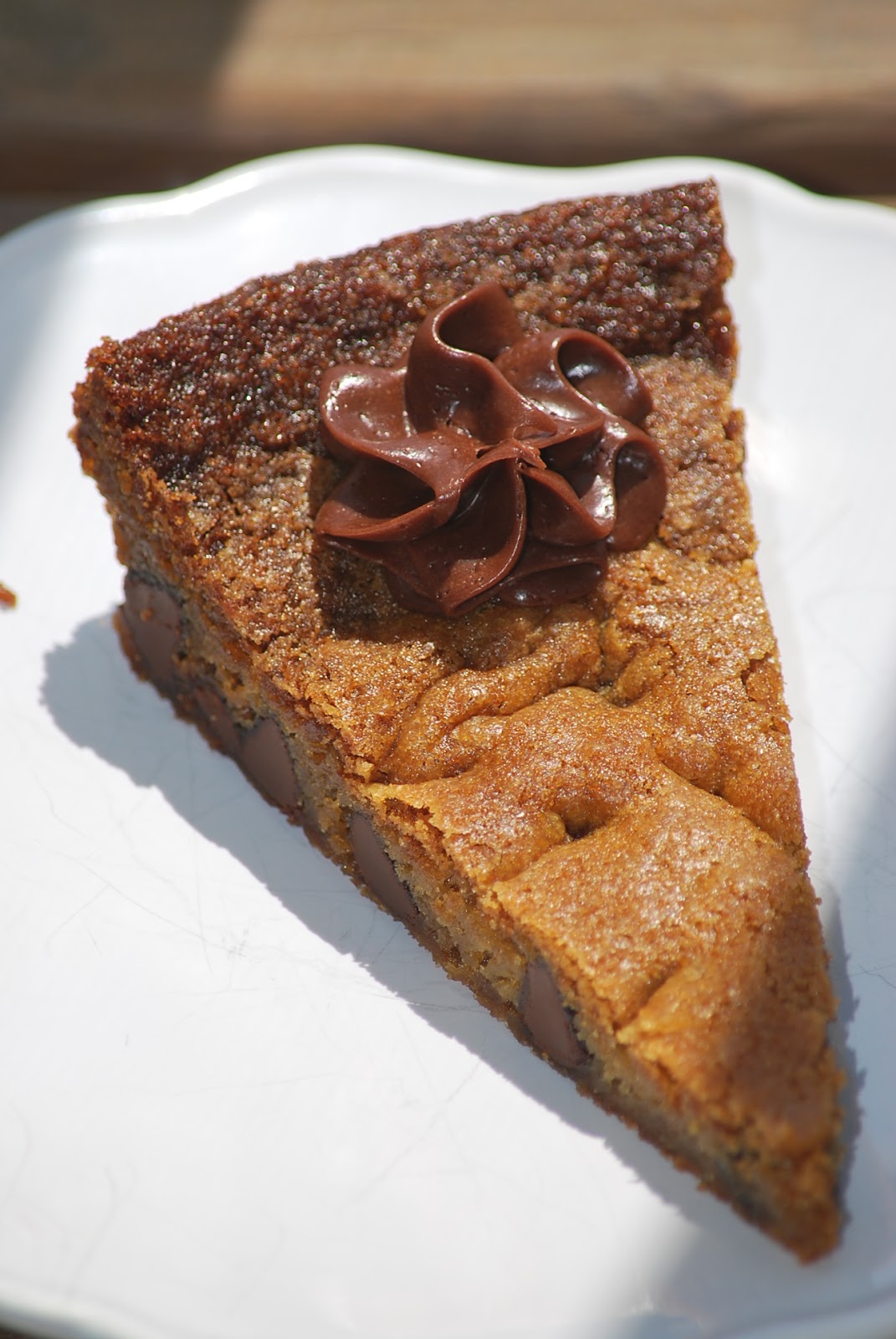 My story in recipes: Chocolate Chip Cookie Cake