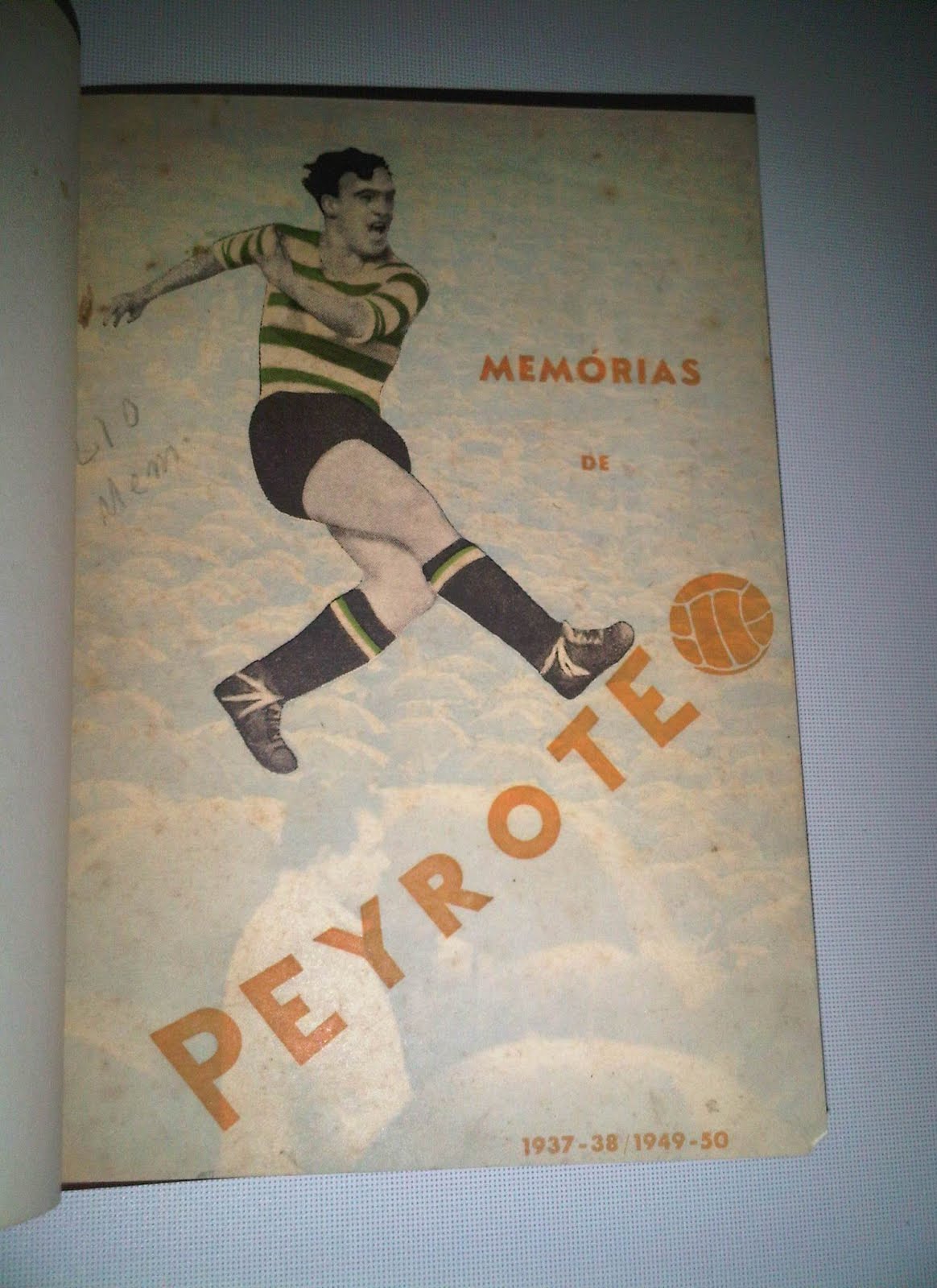 letras & companhia : Memórias de Peyroteo / Fernando Peyroteo