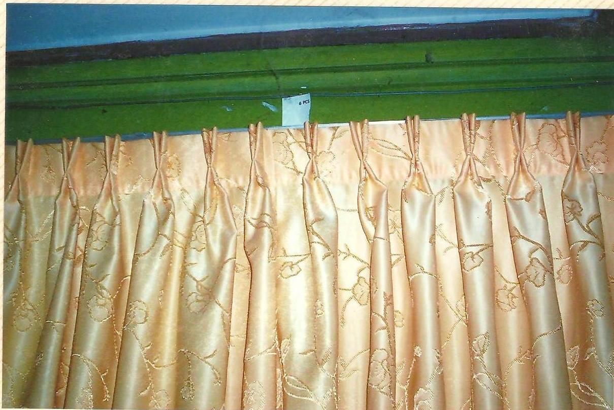 tempahan langsir: langsir-langsir