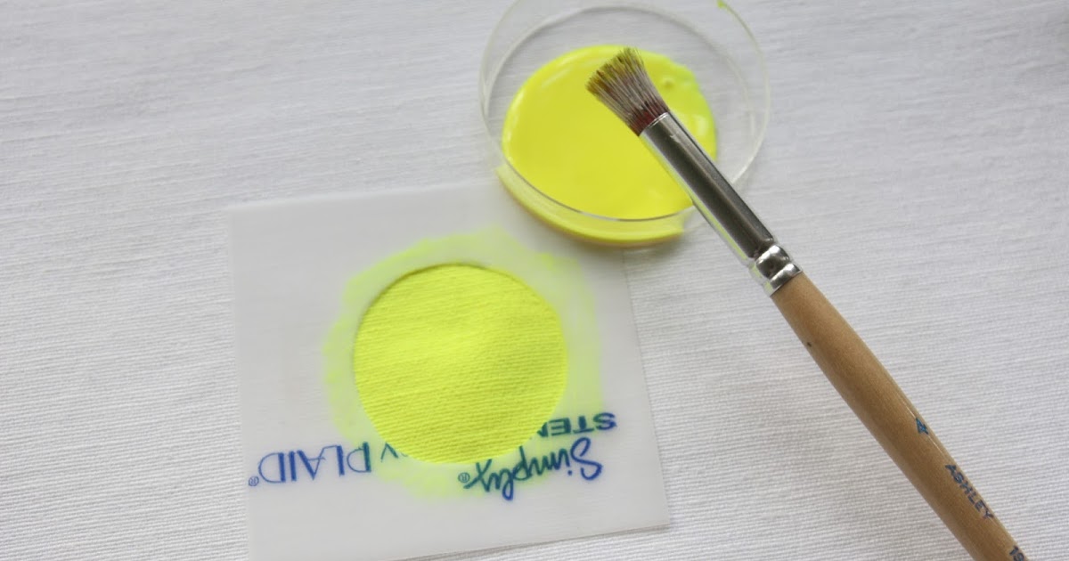 Ally's In Wonderland: Neon Stencil-Painting