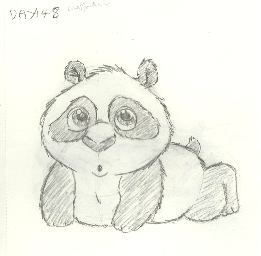 Kung Fu Panda Baby Po Drawing