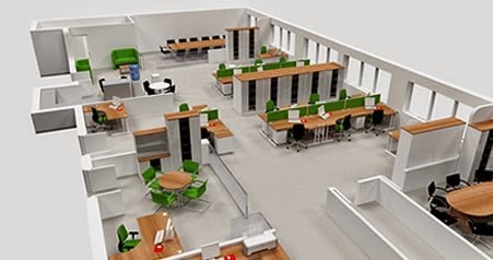 TATA RUANG KANTOR (OFFICE LAY OUT)