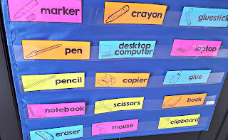 Free Classroom Vocabulary Cards for Your ESL Students - A Classroom For ...