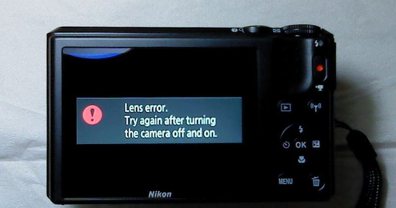 SugengRDiary: Nikon Coolpix S7000 Lens Error (Bagian 1)