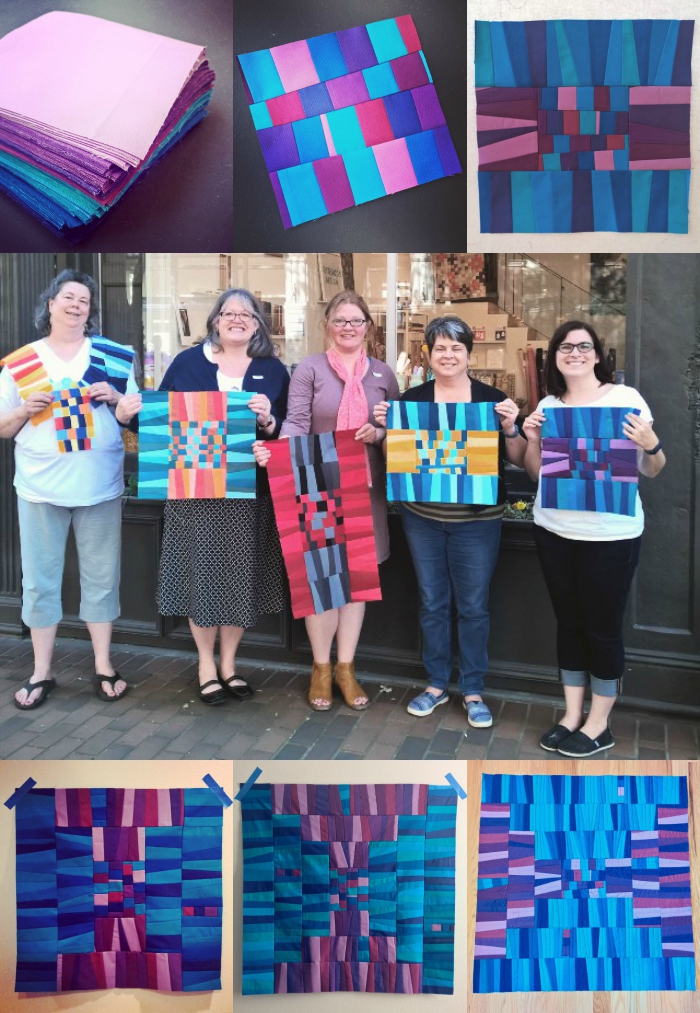 Snippets of Sweetness: Bittersweet Shards Wall Quilt