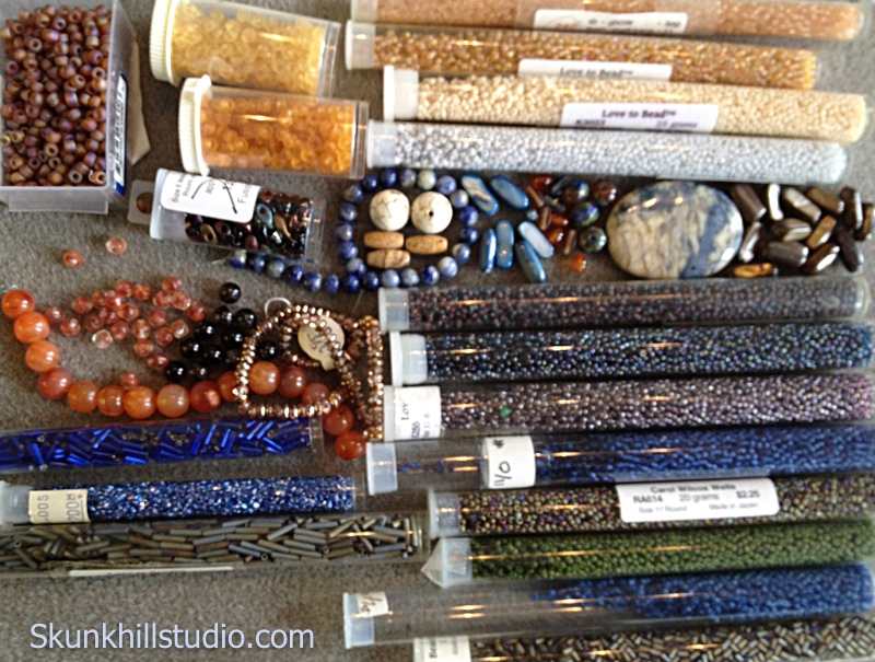 Baublicious: Freeform Peyote Bracelet - First Steps