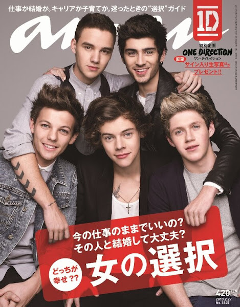 go see GEO ...: Fierce Friday: One Direction for Anan Magazine