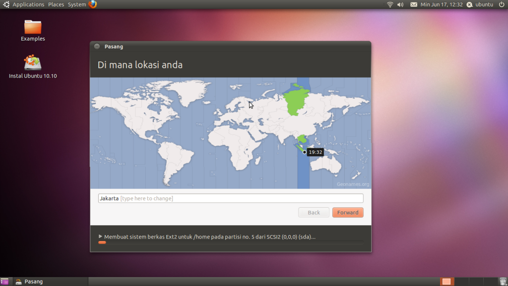 cara install os ubuntu 10.10 live cd | goldenfozz