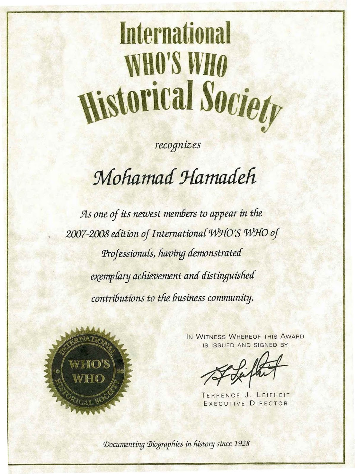 Mohamad Sabri Hamadeh