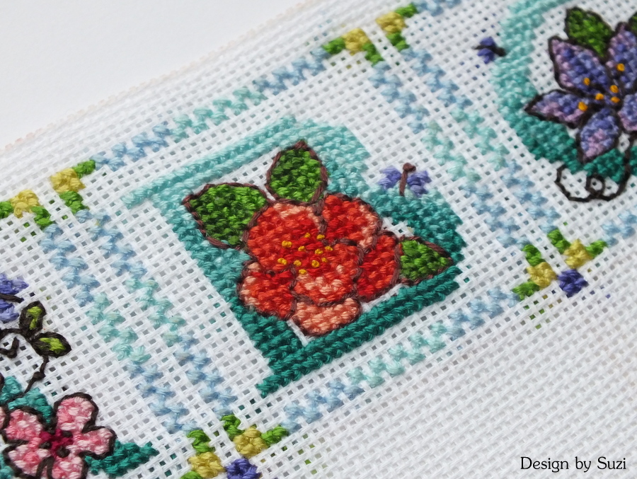 A, B, C, D (Lesley Teare´s ABC Sampler Mystery SAL) - Design by Suzi