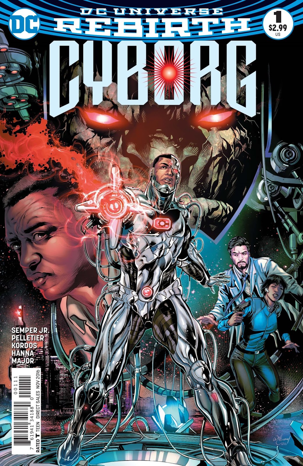 Weird Science DC Comics: PREVIEW: Cyborg #1