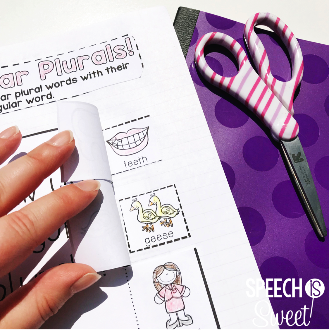 September Interactive Language Notebook - Speech is Sweet