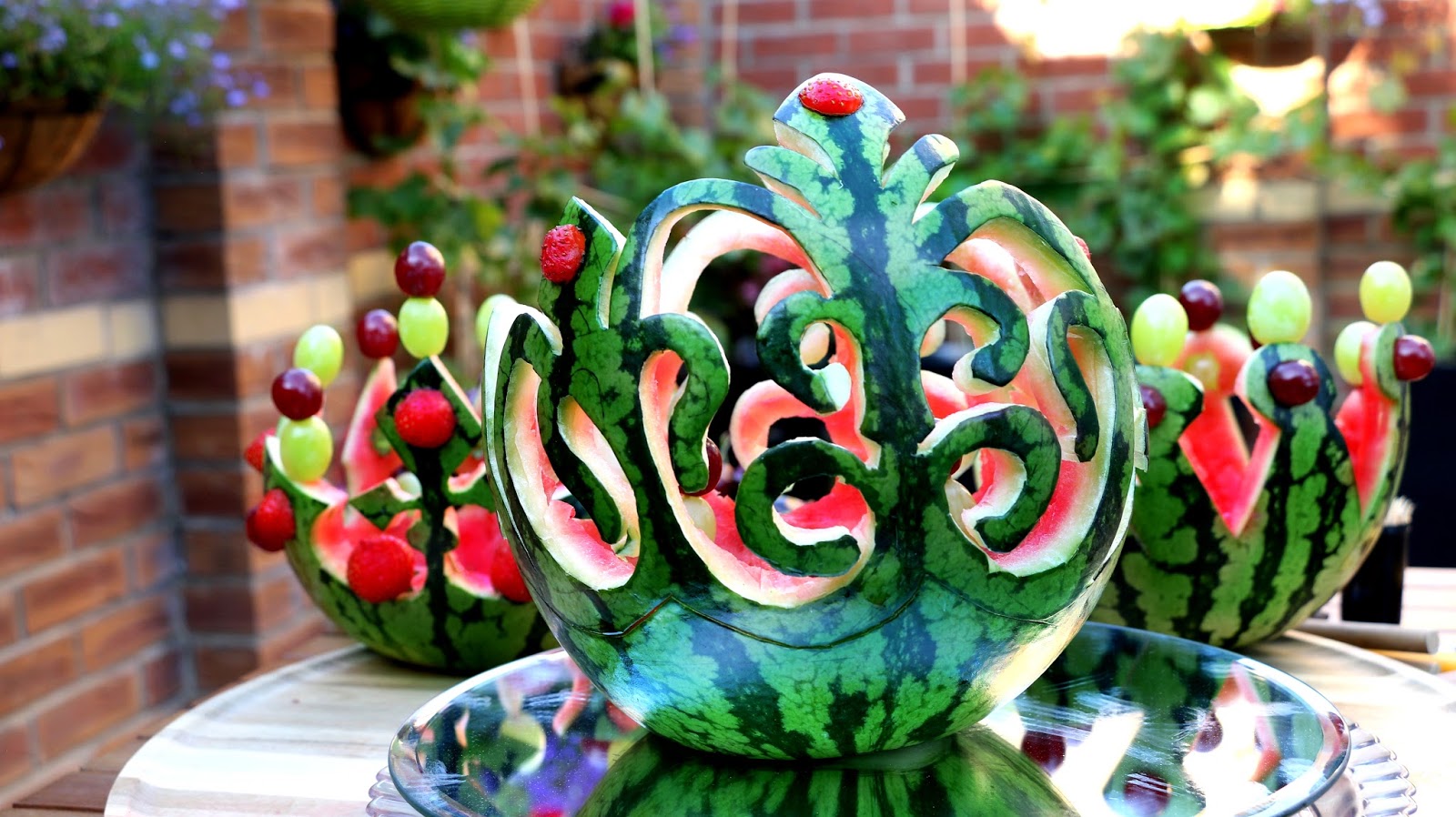 Josephine's Recipes: How To Make Watermelon Crown - Fruit and Vegetable ...