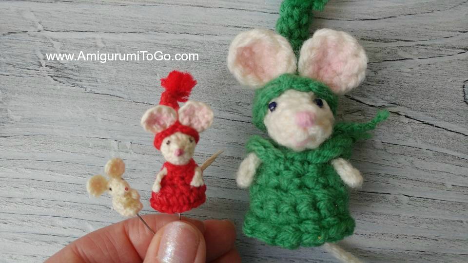 Calling All Mice Lovers! One Mouse Pattern Different Sizes