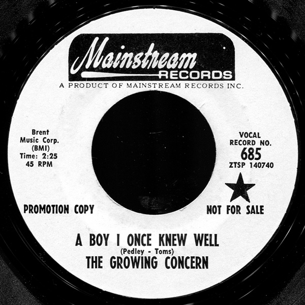 kossoff1963 - Progressive And Psychedelic Rock: The Growing Concern (US ...