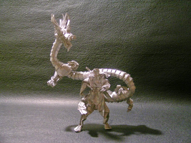 origami mythical creatures ~ easy paper craft for kids