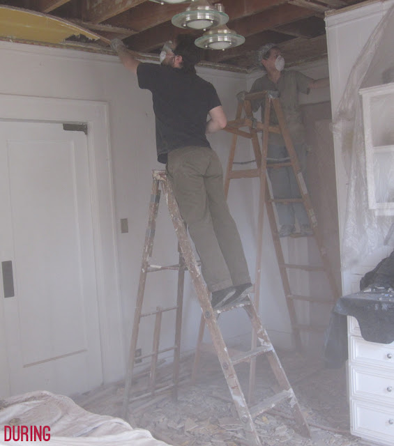 Keep Smiling: Kitchen Ceiling Demolition